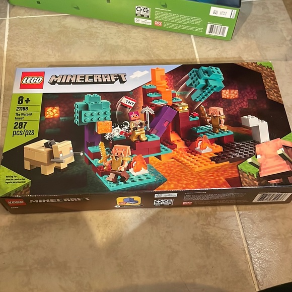 Lego | Toys | Minecraft Lego Set The Warped Forest | Poshmark